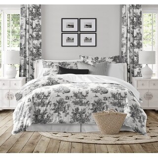Bouclair Black Comforter and Pillow Sham(s) Set - Bed Bath & Beyond ...