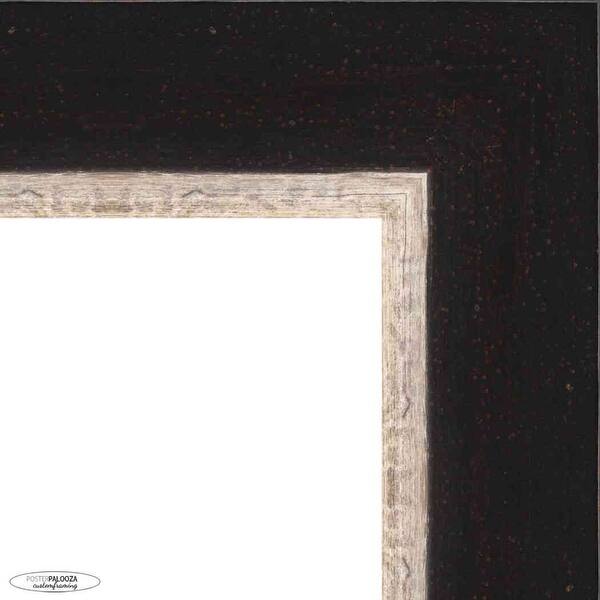 16x18 Traditional Complete Wood Picture Frame with UV Acrylic, Foam ...