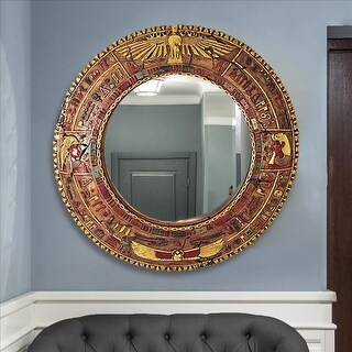 Design Toscano Temple of Luxor: Egyptian Grand-Scale Mirror Wall ...