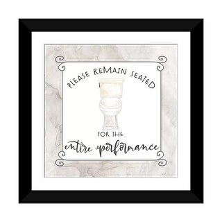 iCanvas "Bath Humor Remain Seated" by Tara Reed - Bed Bath & Beyond ...