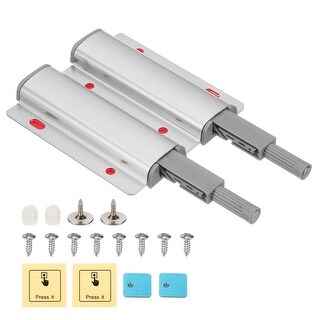 Magnetic Push Latches, Double Push to Open Door Latch Cabinet Hardware ...