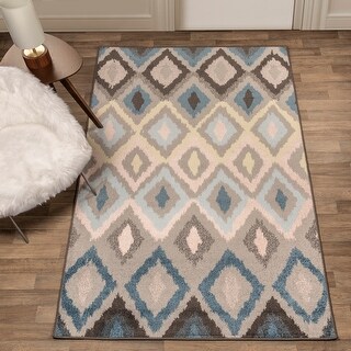 Superior Designer Harlequinn Area Rug - Bed Bath & Beyond - 26428387