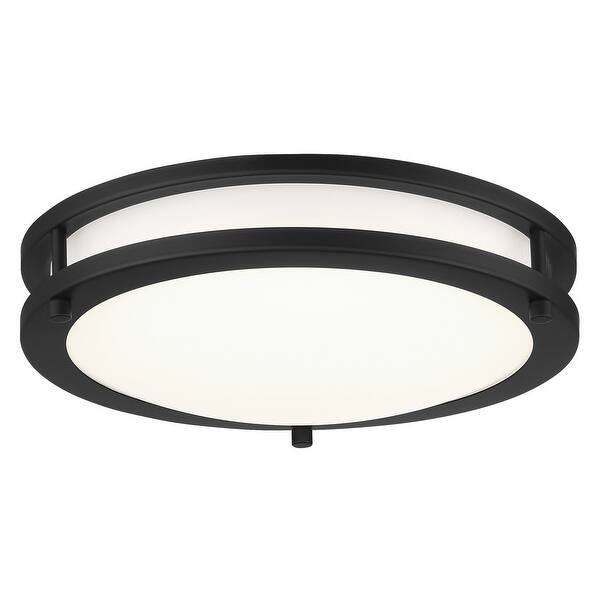 Minka Lavery Vantage 11.75" Wide Round LED Flush Mount Ceiling Fixture ...