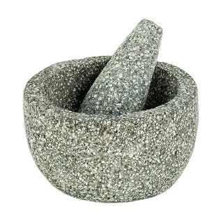 Novica Handmade Serving Up Tradition Basalt Molcajete - Bed Bath ...