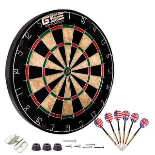 GSE™ 18" Regulation Size Bristle Dart Board Game Set. Professional ...