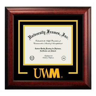 University of Wisconsin, Milwaukee 10w x 8h Spirit Diploma Frame - Bed ...