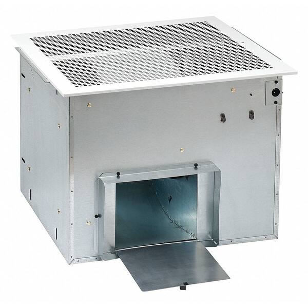 Ceiling Ventilator: 1, 578 cfm Max Airflow, Variable Speeds, 8.4 sones ...
