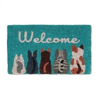 Cats "Welcome" Doormat - Bed Bath & Beyond - 40042699