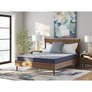 Signature Design by Ashley Peak 2.0 Bonnell Light Blue Mattress - Bed ...