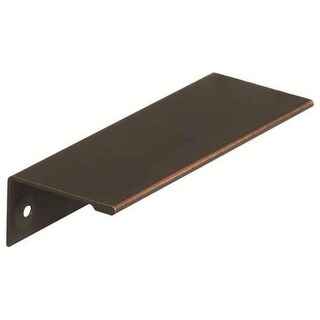 Amerock Edge Pull 4-1/2 Inch Long Finger Cabinet Pull - Bed Bath ...