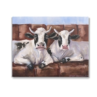 Stupell Cows on Farmhouse Couch Canvas Wall Art Design By ...