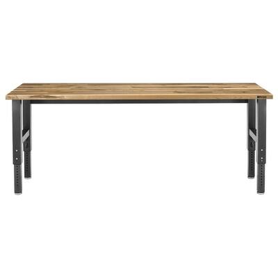 Gladiator GarageWorks 8' Adjustable Height Hardwood Workbench ...