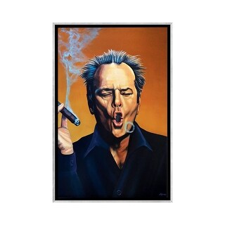 iCanvas "Jack Nicholson I" by Paul Meijering Framed - Bed Bath & Beyond ...
