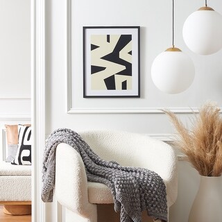 SAFAVIEH Elfete Catch Me If You Can 16 x 20-inch Framed Wall Art - Bed ...