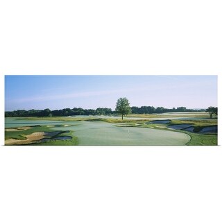 "Trees on a golf course, Royce Brook Golf Club, Princeton, New Jersey ...