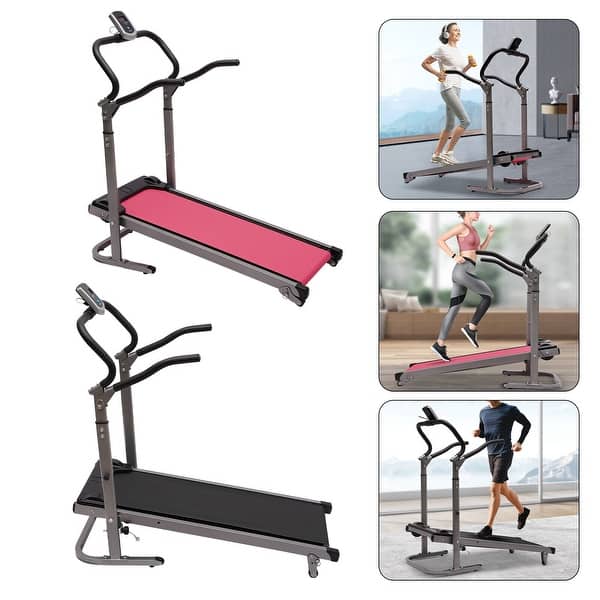 Folding Foldable Oukaning Treadmill with Incline LCD Display - Bed Bath ...