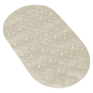 Bath Tub Shower Mats, 27.2" x 15.4" Non-Slip Oval Bathtub Mat - Bed ...