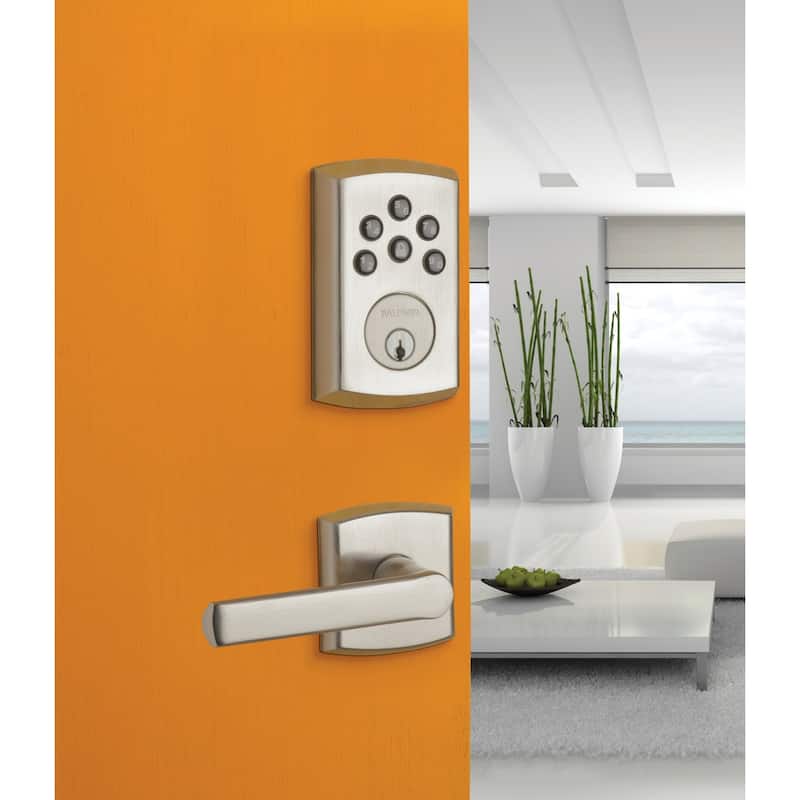 Baldwin Soho Keyless Entry Single Cylinder Electronic Deadbolt ...