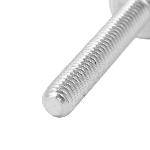 Computer PC Case Stainless Steel Flat Head Knurled Thumb Screw M4x30mm ...