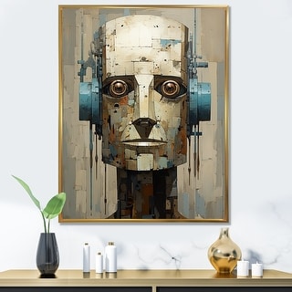 Designart "The Art Of Robotics I" Robots Framed Wall Decor - Bed Bath ...