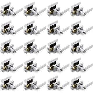 20 Pack Door Lever Handle and Lock Set Crown Keyed - Bed Bath & Beyond ...