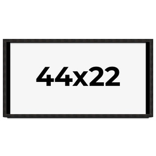 44x22 Shadow Box Black Rustic Barnwood Display Frame | 1.125 Inch - Bed ...