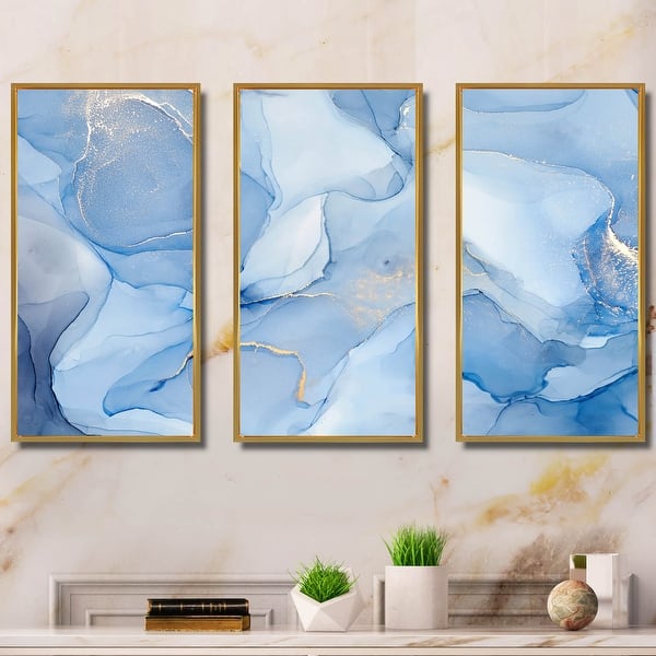 blue frames for wall