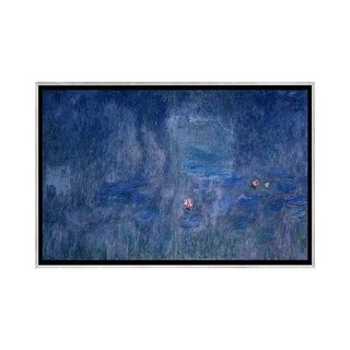 iCanvas "Waterlilies- Reflections of Trees, detail from the central ...