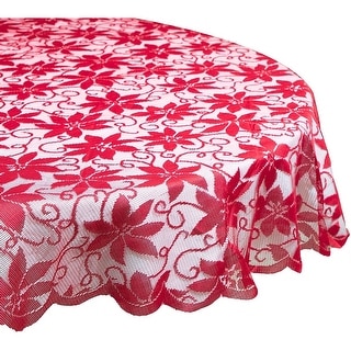 72-Inch Round Lace Tablecloth - Bed Bath & Beyond - 41198231