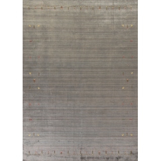 Gabbeh Area Rug Handmade Bedroom Wool Carpet - 8'9"x 11'8" - Bed Bath ...