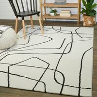 Evesham Modern Abstract Area Rug - On Sale - Bed Bath & Beyond - 33685386