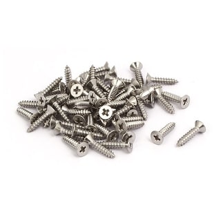 M2.9x13mm 316 Stainless Steel Flat Head Phillips Self Tapping Screw ...