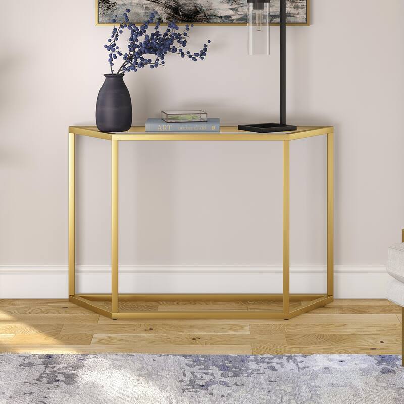 Levi 44'' Wide Trapezoid Console Table - 44" Wide - On Sale - Overstock ...