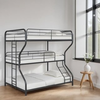 3 IN 1 Full-Twin-Full Metal Triple Bed - Bed Bath & Beyond - 40410442