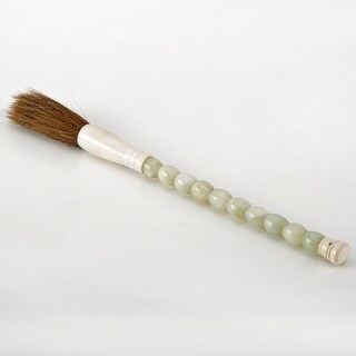 Artissance 12" Calligraphy Brush Small Neutral White Marble Beads - Bed ...