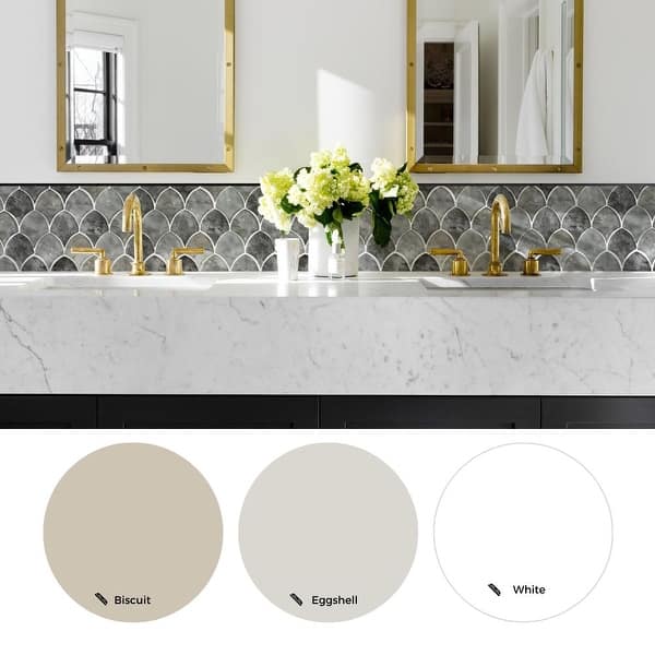 fish scale ceramic tile