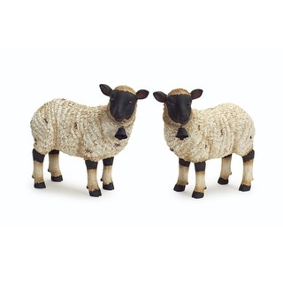 Set of 2 Farm Sheep Tabletop Figures 9.25" - Bed Bath & Beyond - 37221497