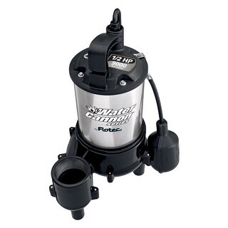 Flotec FPSE9000 Submersible Sewage Ejector Pump, 1/2 HP, 115 V - Bed ...