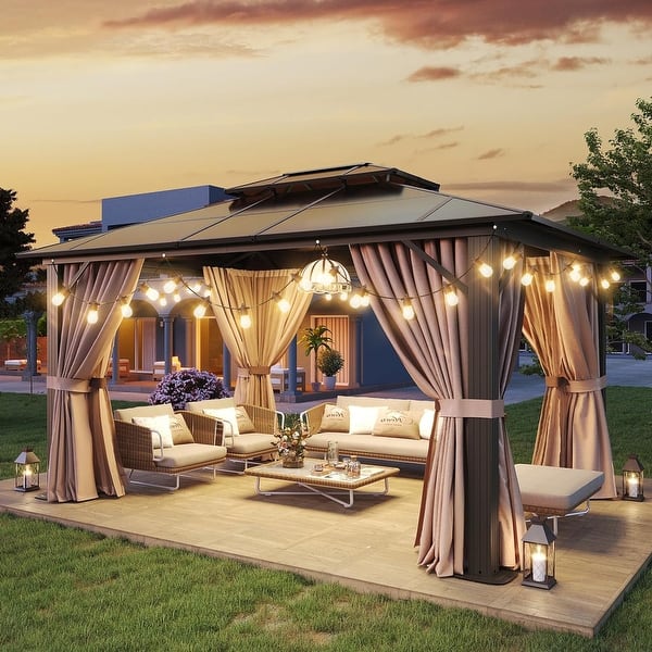 hardtop garden gazebo