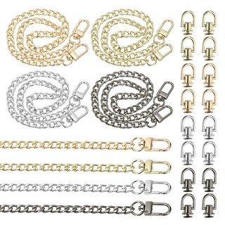 Flat Purse Chain, Chain Purse Strap Handbag Chains Crossbody Straps ...
