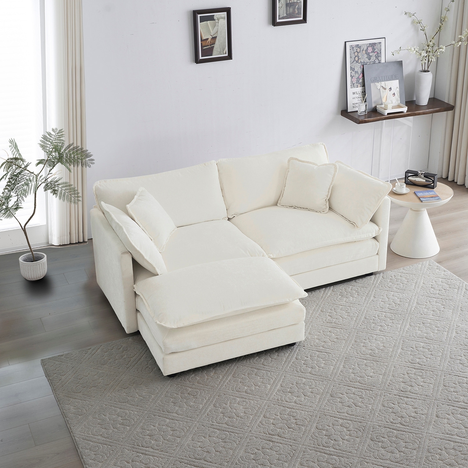 L Shape Unbranded Ottoman Included Sectional Sofas Bed Bath Beyond