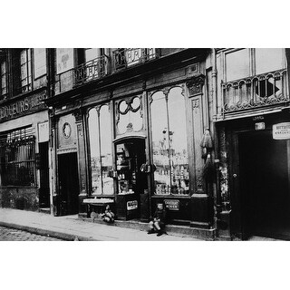 A La Buche Geoffrey Hare Black and White Gallery Wrapped Canvas - Bed ...