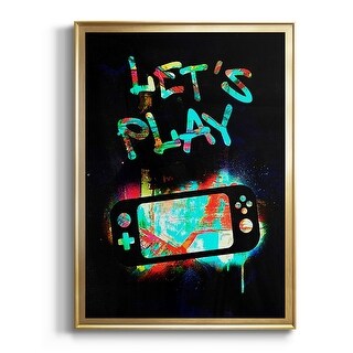 Gamer Tag III Premium Framed Print - Ready to Hang - Bed Bath & Beyond ...