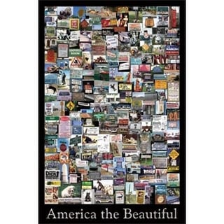 America The Beautiful Poster Poster Print Item Vartiarp7621 - Bed Bath ...