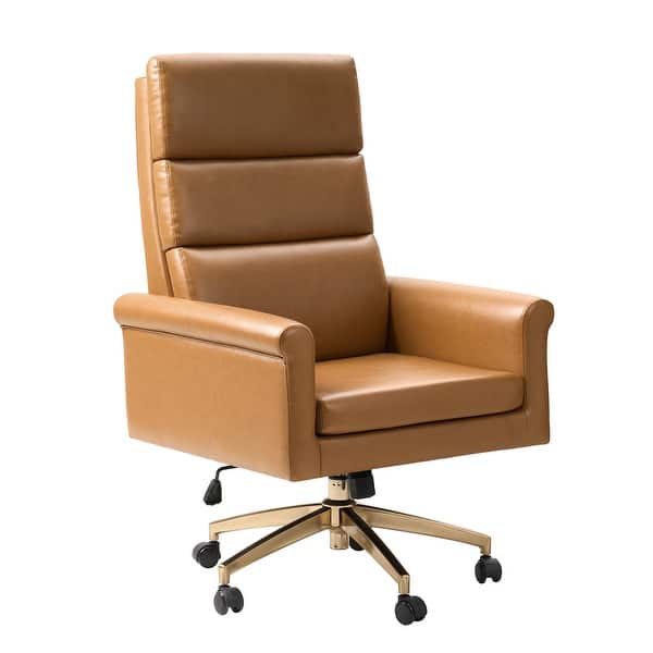 Morpheus 46.5"H Transitional Tilting Adjustable Height Task Chair with ...