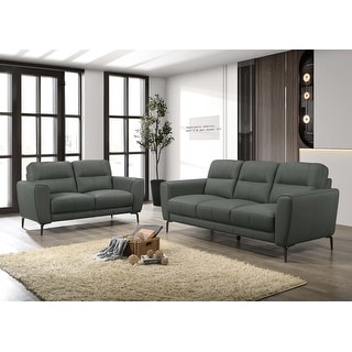 Poundex 2-Piece Sofa Set - Bed Bath & Beyond - 40656940