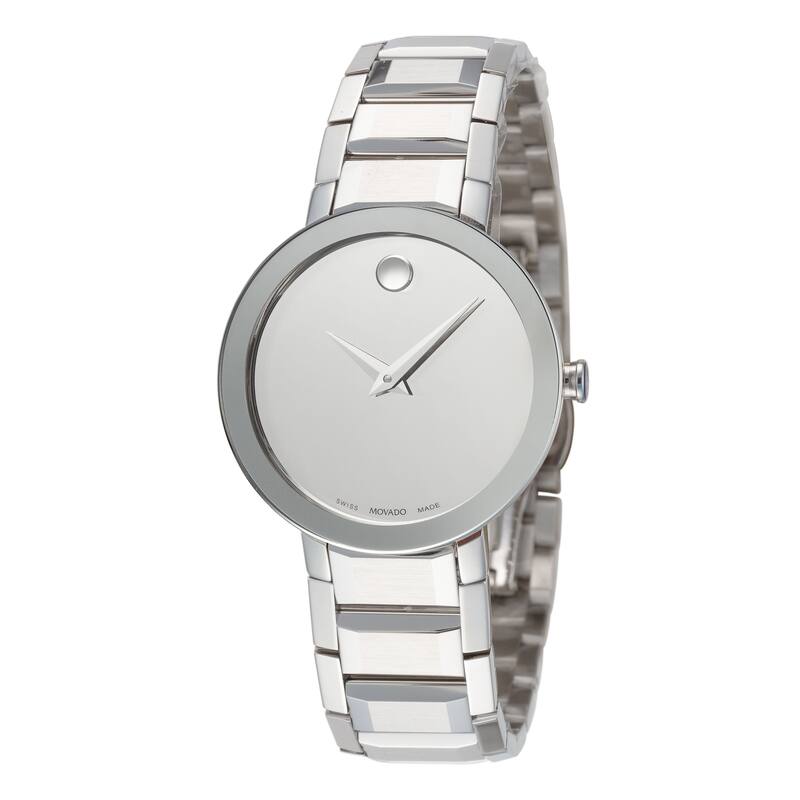 Movado Women's Sapphire 28mm Quartz Watch 0607547 - Silver - One Size ...