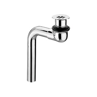 Delta 33T290-1 1-1/4" Chrome Open Grid Offset Strainer Assembly Less ...