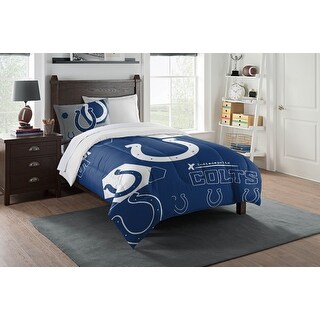 NFL 862 Colts Hexagon Twin Comforter - Bed Bath & Beyond - 34012051