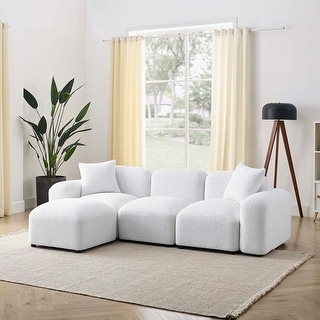 L-Shape Modular Sectional Sofa,DIY Combination - Bed Bath & Beyond ...